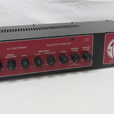 SWR Bass 350 Rack Mount Amplifier Head - Redface 350 Watt | Reverb