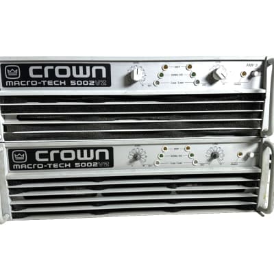 Crown Macro-Tech 5002VZ Power Amp #0005 (One)THS | Reverb