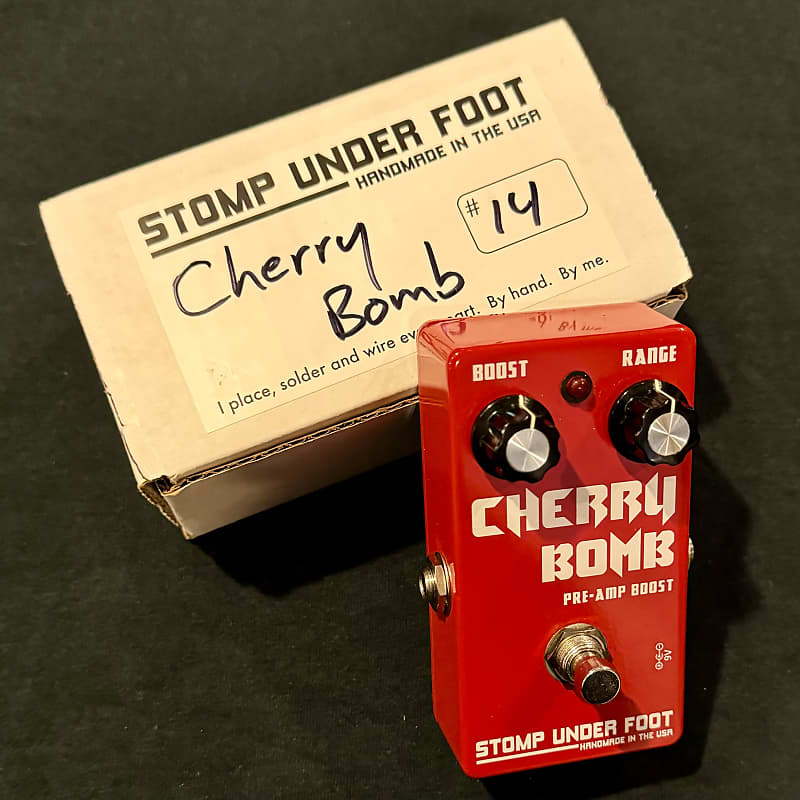 Stomp Under Foot Cherry Bomb Serial #14 | Reverb