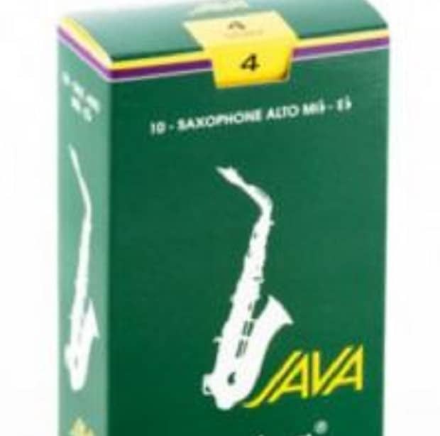 Vandoren Alto Sax Java #4 Box of 10 | Reverb