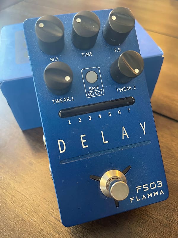 Flamma FS03 Stereo Delay and Looper Blue | Reverb
