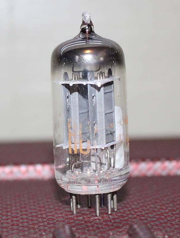 RCA 12AX7 ECC83 TIGHT BALANCE LONG PLATE BENT SQUARE | Reverb Canada