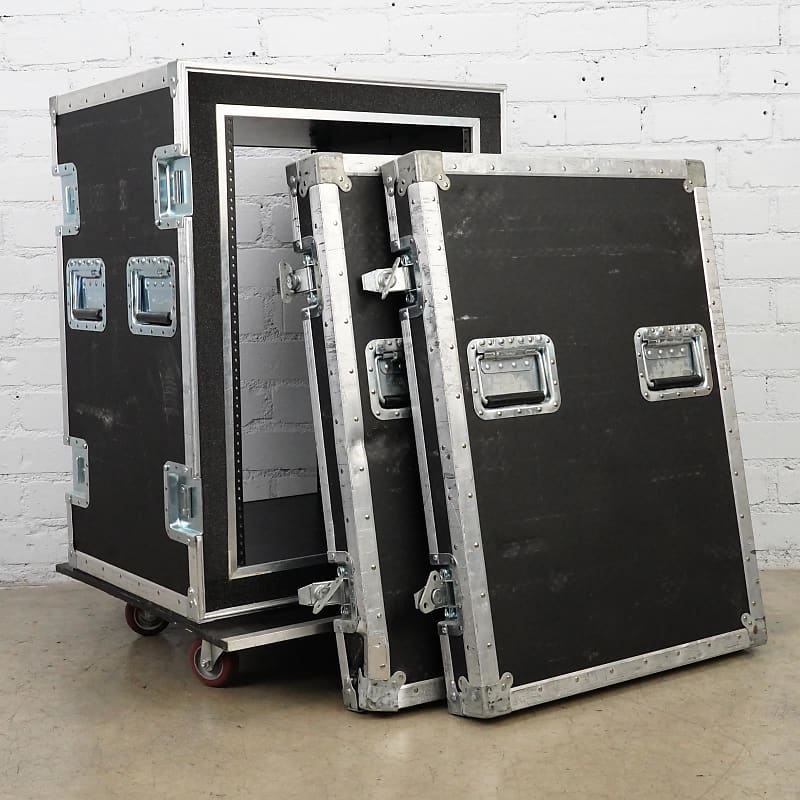 Anvil 16U 16-Space Heavy Duty ATA Rolling Shock Mount Rack | Reverb