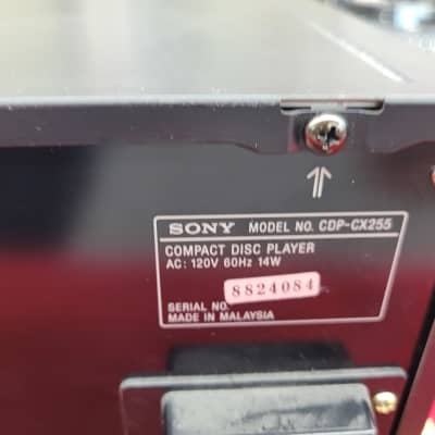 Sony CDP-CX255 200 disc CD Changer 1997 - Black | Reverb