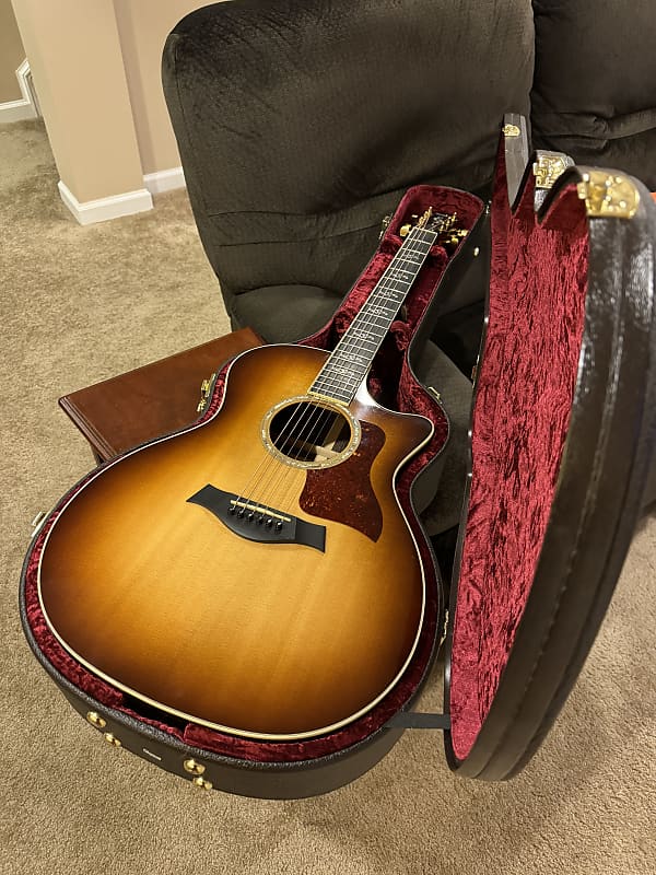 Taylor Custom 414ce 2018 - Tobacco | Reverb