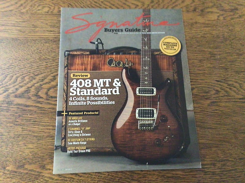 PRS Signature buyers guide 2012 Vol 3 issue 2 | Reverb