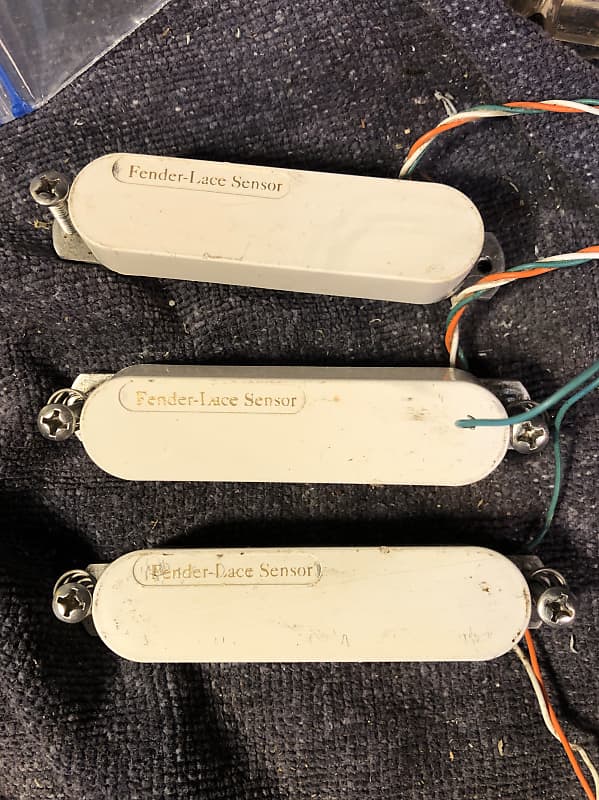 Fender Lace Sensors (3) White | Reverb