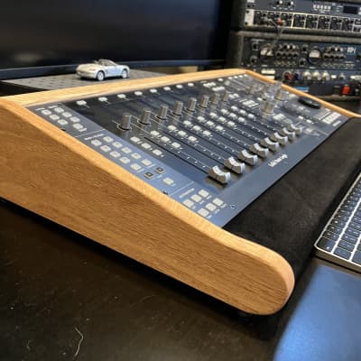 Mix Ends Double bay stand for SSL UF8 & UF1 2023 - Solid Oak | Reverb