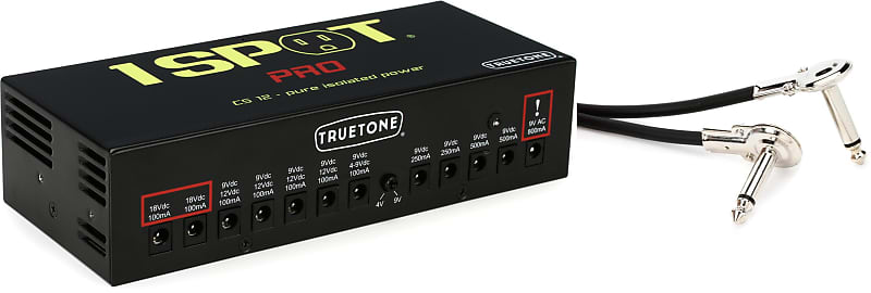 Truetone 1 SPOT PRO CS12 12-output Isolated Guitar Pedal | Reverb