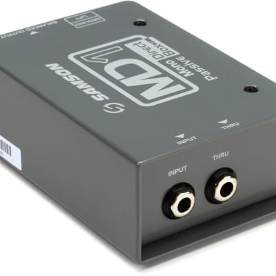 Samson MD2 Pro 2-channel Passive Instrument Direct Box Bundle | Reverb