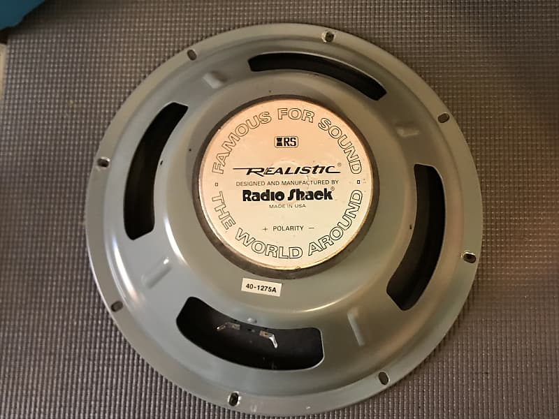 Radio Shack Realistic Vintage 12” Stereo Speaker 40-1275A | Reverb