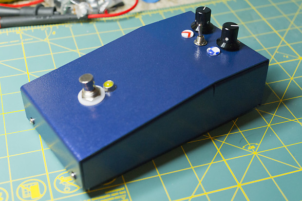 Fool Audio Research Univox Super Fuzz clone 2017 Blue | Reverb