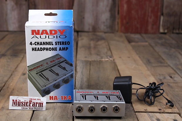 Nady HA-1X4 Mini 4 Channel Stereo Headphone Amplifier | Reverb UK