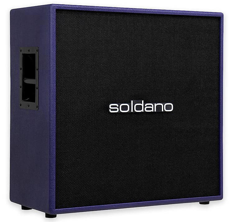 Soldano Cabinet 4x12 Classic Straight Purple | Reverb