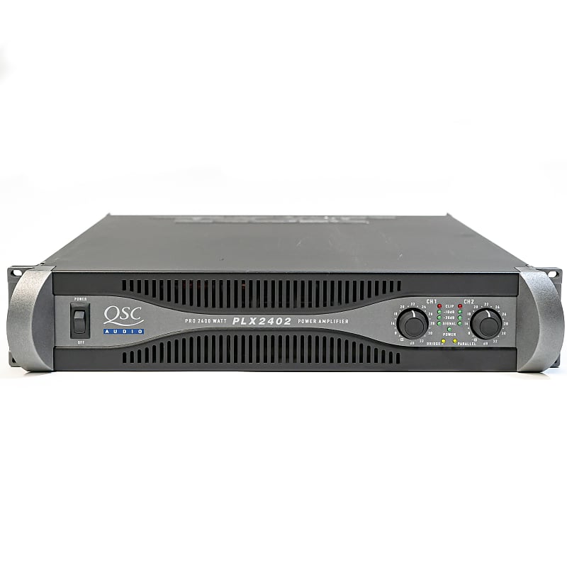 QSC PLX2402 2-Channel Power Amplifier - 3,400 Watts | Reverb