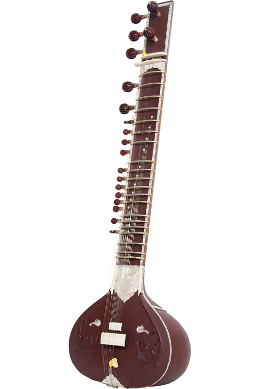 Banjira SSRS-BG | STANDARD SINGLE TOOMBA SITAR - BURGUNDY. | Reverb