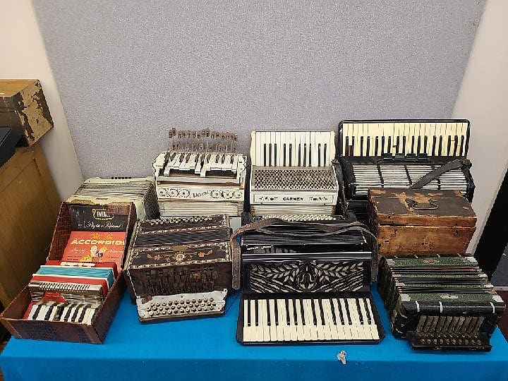 Large Lot Of 8 Vintage Accordions for Parts / Repair | Reverb