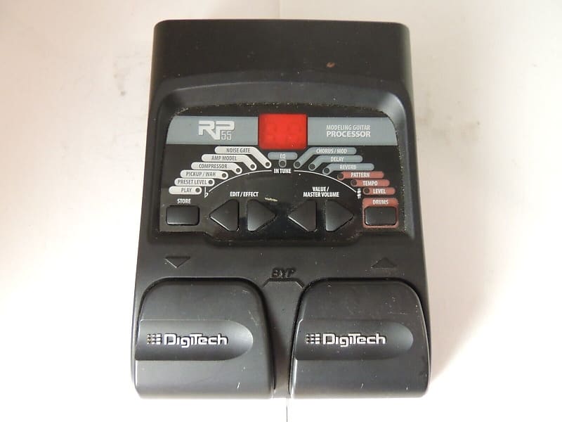 Digitech RP-55 Multi Effects Pedal Processor Free USA | Reverb