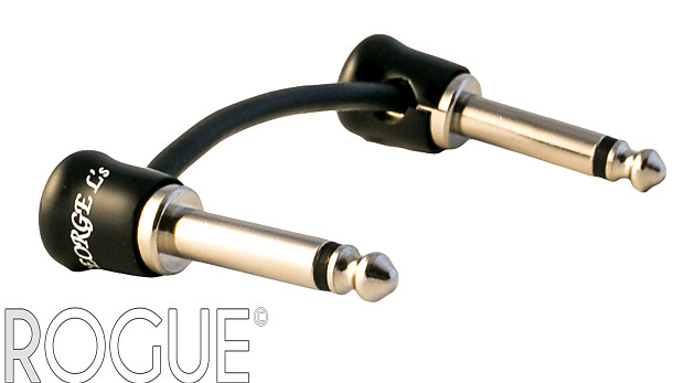 George L's Guitar Cable Pre-Made Nickel/Black/Black .155 | Reverb UK