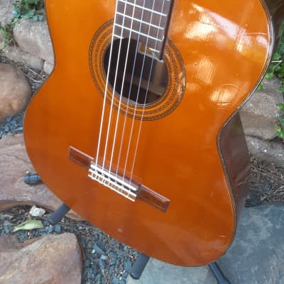 Vintage Crestwood Acoustic Classical Guitar, Made in Japan, | Reverb