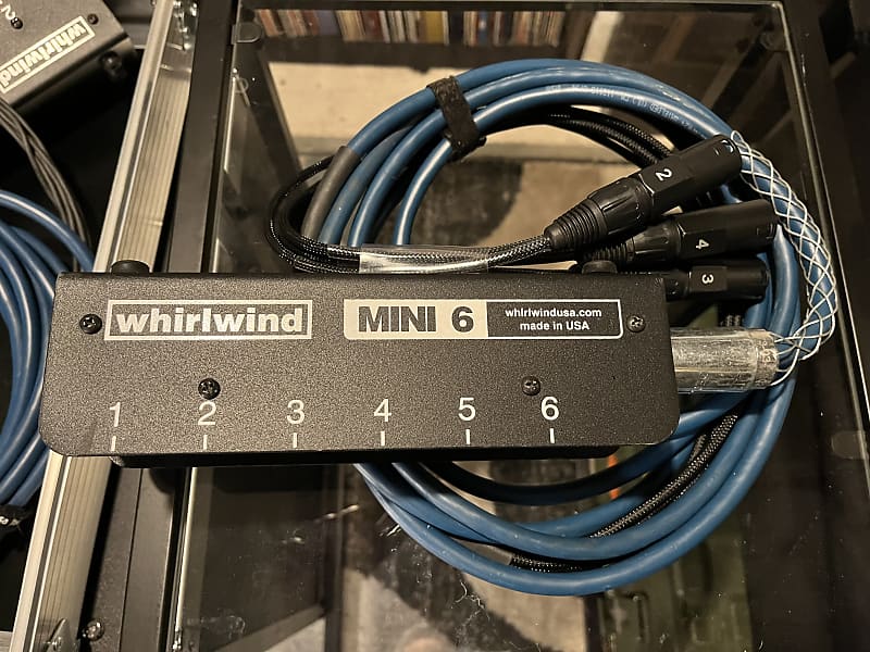 Whirlwind ME-6-M-NR-050 Medusa Mini 6 XLR Elite Stage Snake - | Reverb