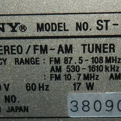 Sony TA-AX295 ST-JX430 integrated amplifier and tuner | Reverb