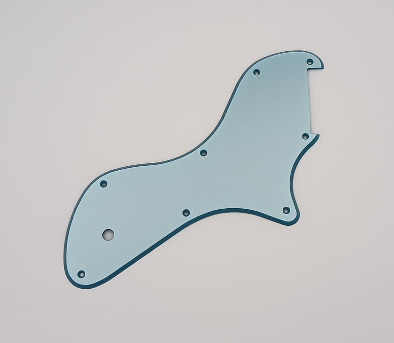 metallic ice blue acrylic pickguard for PRS SE one guitar | Reverb