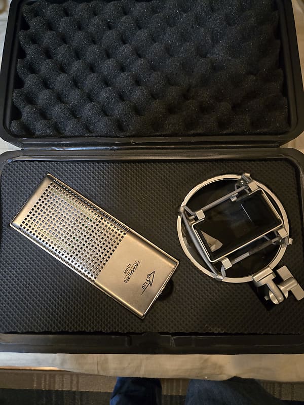 Apex 215 Dual Ribbon Mic - Chrome | Reverb