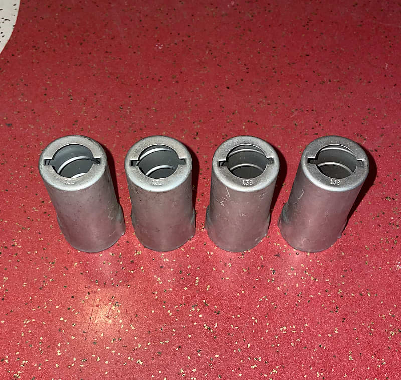 4 Cinch Vacuum Tube Shields 9-pin J-Slot 139 Fender Marshall | Reverb