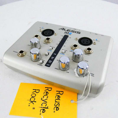 Used Alesis IO2 INTERFACE Computer Interfaces 44.1khz Sample | Reverb