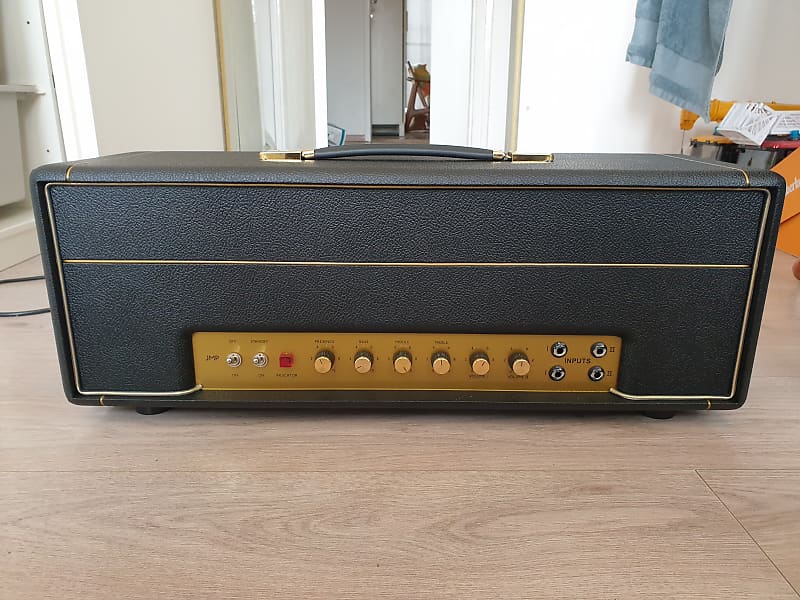 50W Marshall JMP 1986 Bass 1968 Clone (PPIMV) NOS Mustard | Reverb UK