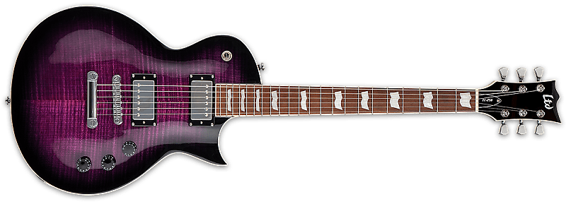 ESP LTD EC-256FM PURPLE SUNBURST | Reverb