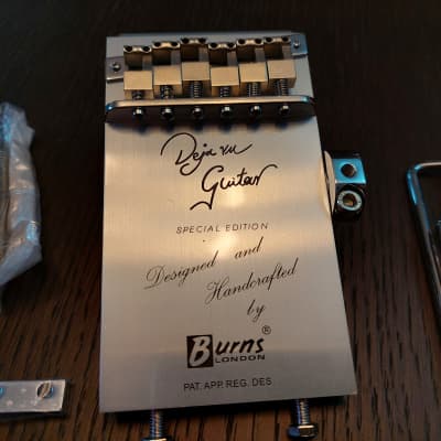 NOS Burns Rezo-tube knife edge vibrato tremolo bridge full | Reverb UK