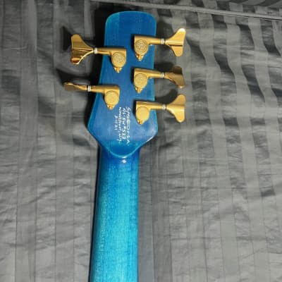 Spector Custom USA NS 2021 - Bahama Blue High Gloss | Reverb