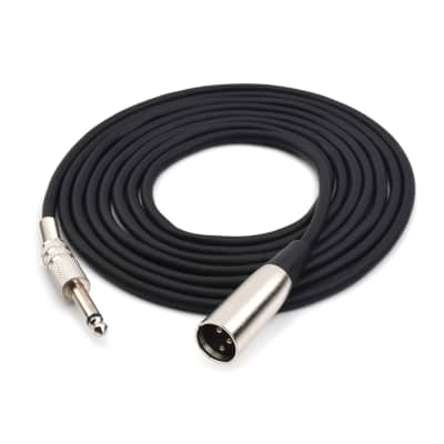 Unbalanced Xlr Male To 1/4" Inch Ts Mono Male Plug Audio | Reverb