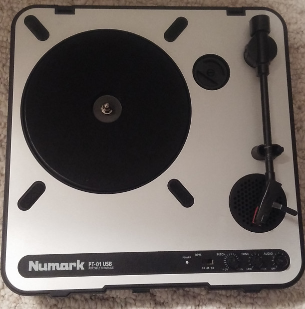 Used Numark PT-01 USB Turntable | Reverb