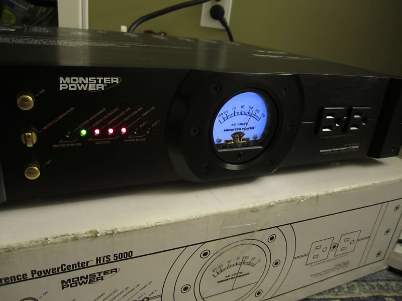 MonsterPower HTS 5000 Home Theater Reference Power Center | Reverb