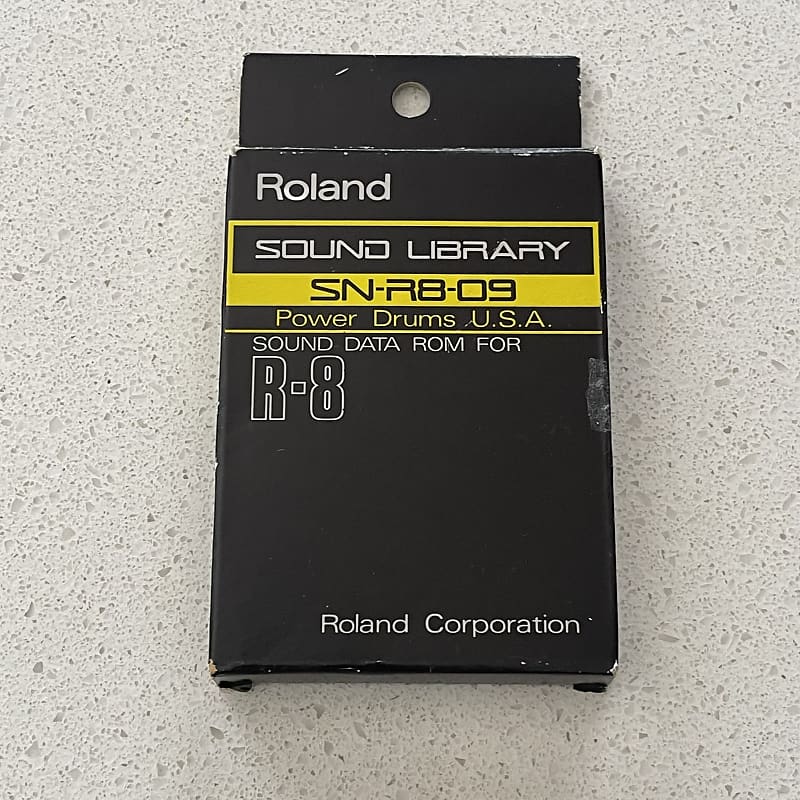 Roland Sound Library SN-R8-09 POWER DRUMS CARD | Reverb