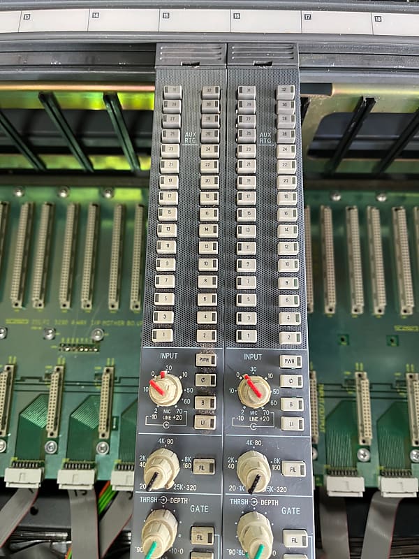 Soundcraft 3200 Input Channel Strips (PAIR) | Reverb