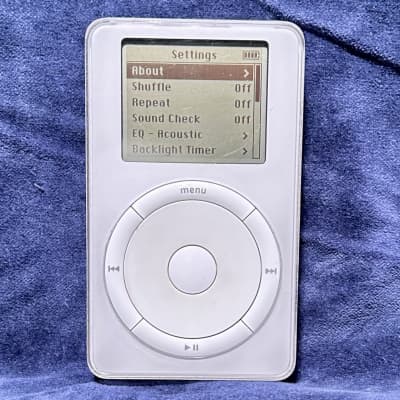 Apple iPod (Scroll Wheel) First Generation 2001 - White | Reverb