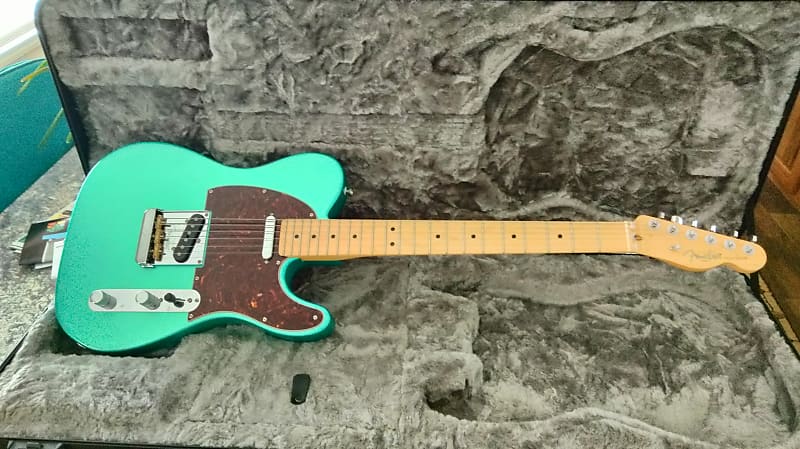 Fender American Professional Telecaster 2017 - Seafoam green | Reverb