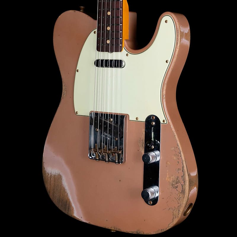 Fender Custom Shop 1963 Telecaster Heavy Relic Dirty Shell | Reverb