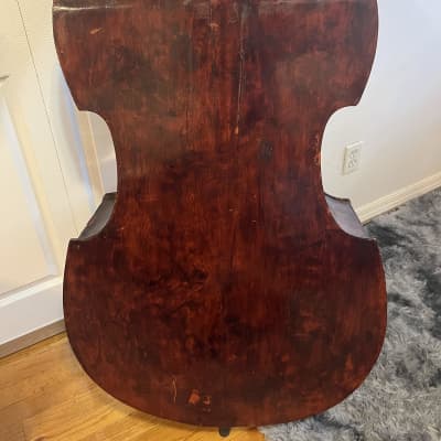 1880's Tyrolean Flatback Upright Bass | Reverb