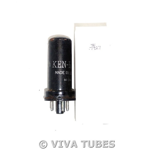 NOS Ken-Rad USA 6F6 Metal Vacuum Tube 100+% | Reverb