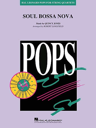 Soul Bossa Nova Pops For String Quartet Score & Parts | Reverb