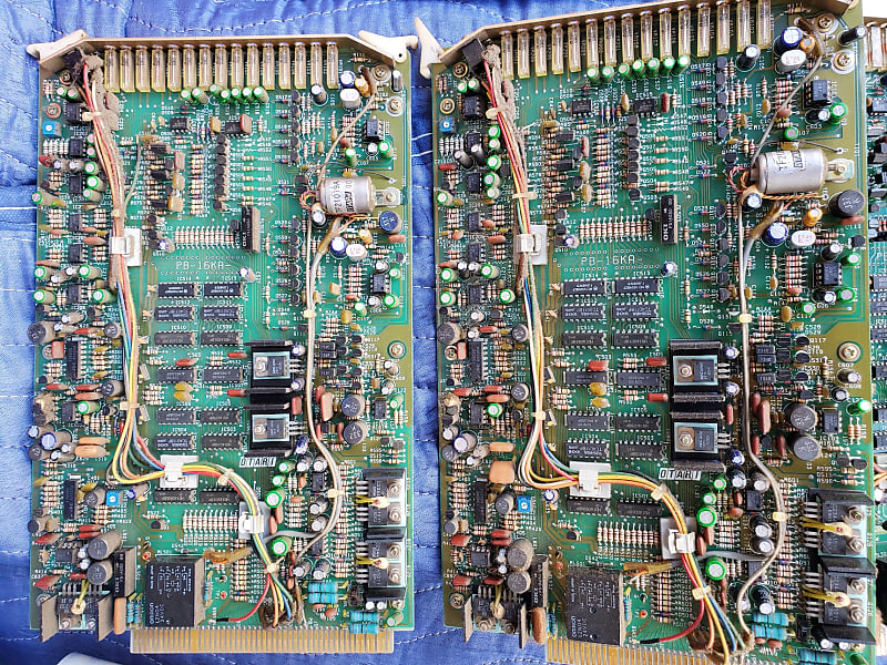 Otari Mtr 90 Audio Card Lot Of 32 Otari Mtr 90 | Reverb