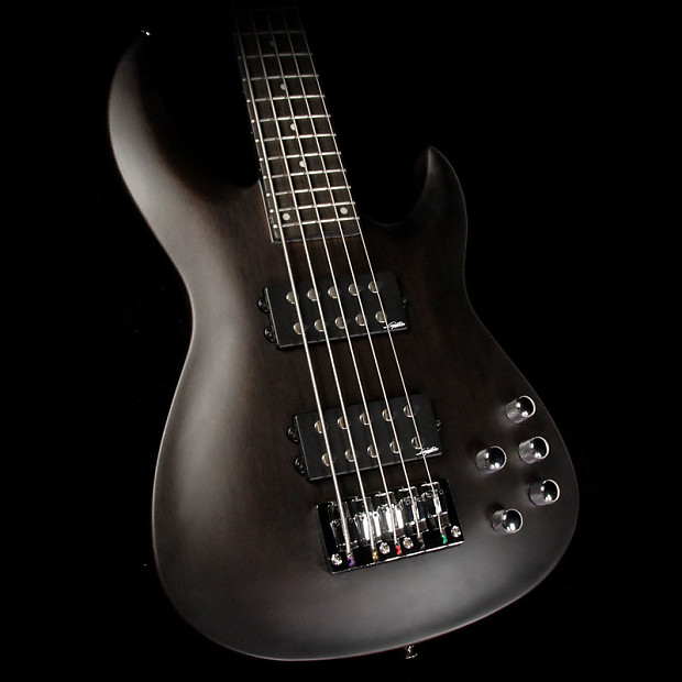 Legator Ninja 5-String Electric Bass Guitar Satin Black | Reverb