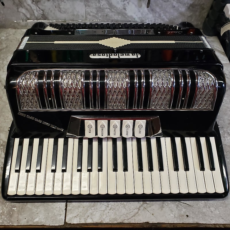 La Melodiosa 16.5" keyboard 2/4 reed premium Italian with | Reverb