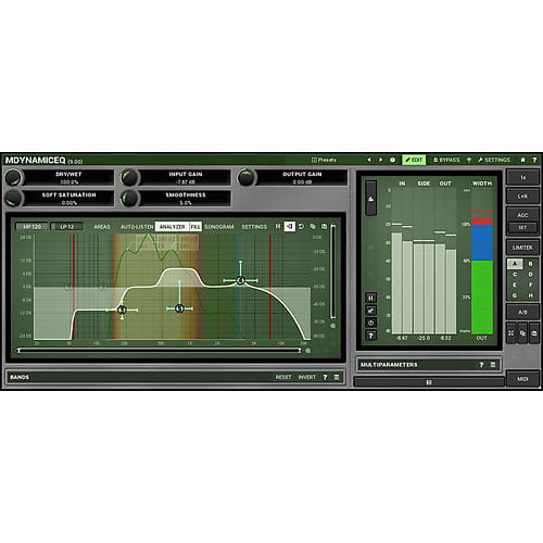 MeldaProduction MDynamicEq - Dynamic Equalizer Plug-In | Reverb