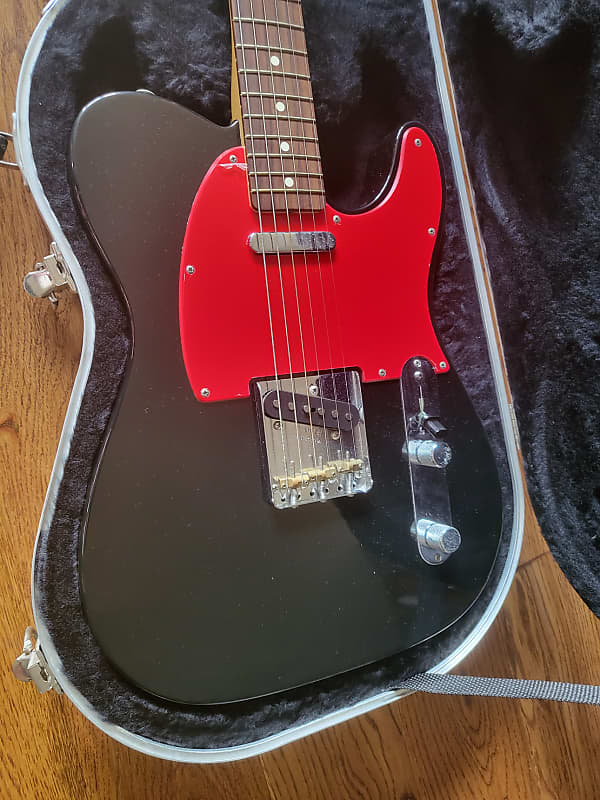 Fender Telecaster Wilko Johnson Black/Red | Reverb UK